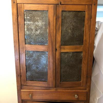 Lot 88 - Antique Acme Pie Safe | EstateSales.org