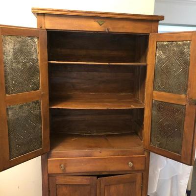 Lot 88 - Antique Acme Pie Safe | EstateSales.org