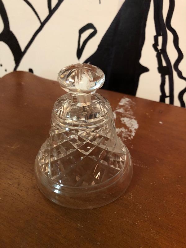 Crystal dinner bell | EstateSales.org