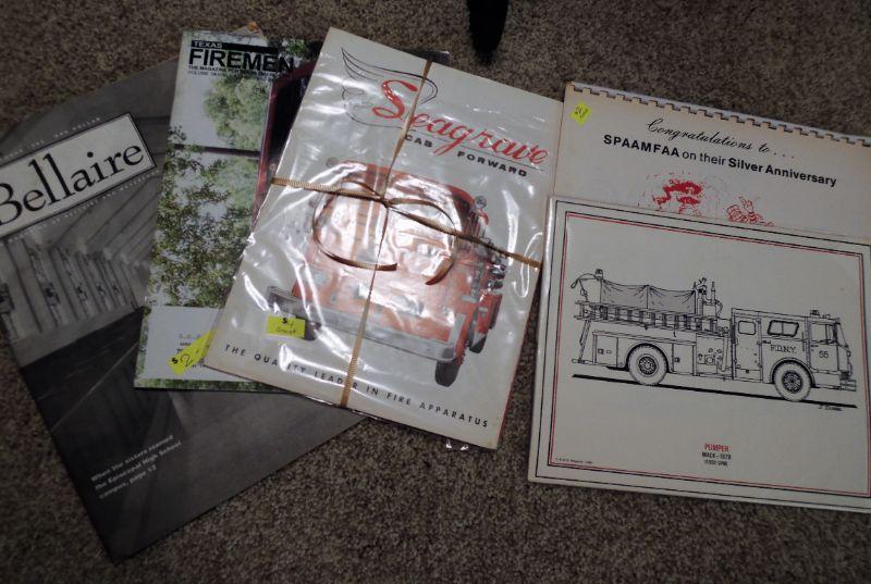 Vintage Firefighting Magazines EPHEMERA Fighermen | EstateSales.org