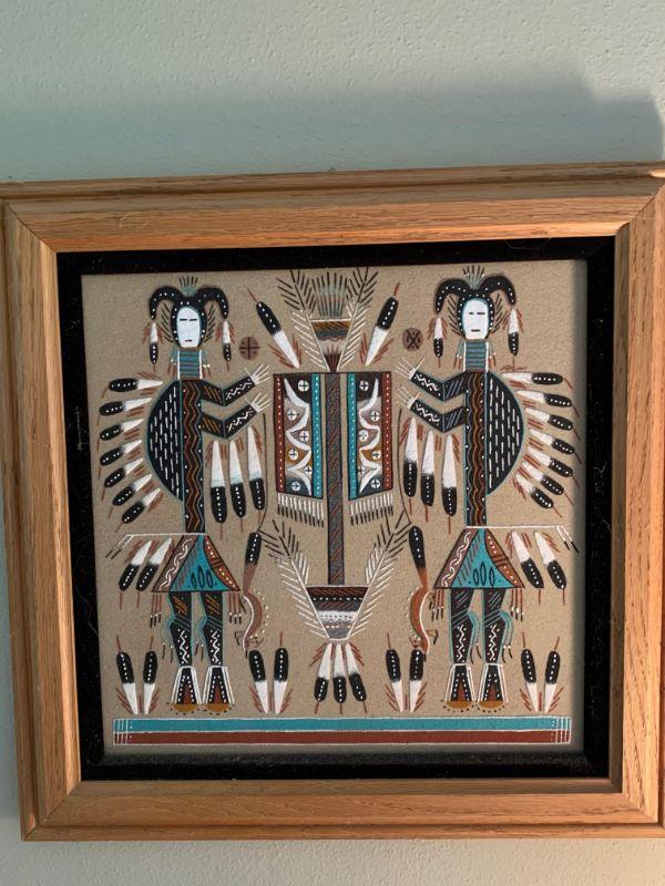 Native American Sand Art | EstateSales.org