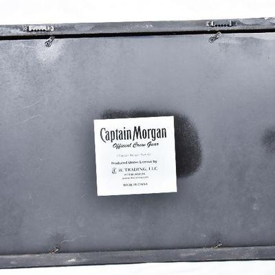Lot 147: Captain Morgan Mirror Sign | EstateSales.org