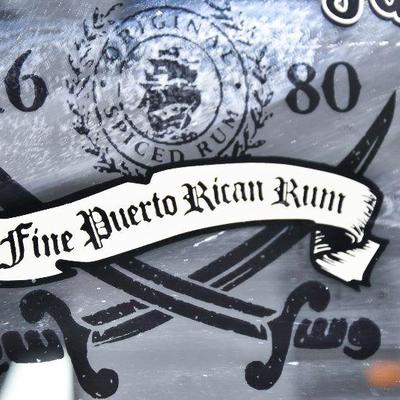 Lot 147: Captain Morgan Mirror Sign | EstateSales.org