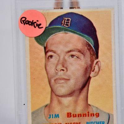 Lot 304: Jim Bunning 1957 Rookie Card | EstateSales.org