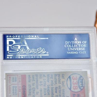 Lot 304: Jim Bunning 1957 Rookie Card | EstateSales.org