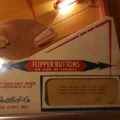 Mini Cycle PinBall Machine by D. Gottlieb | EstateSales.org