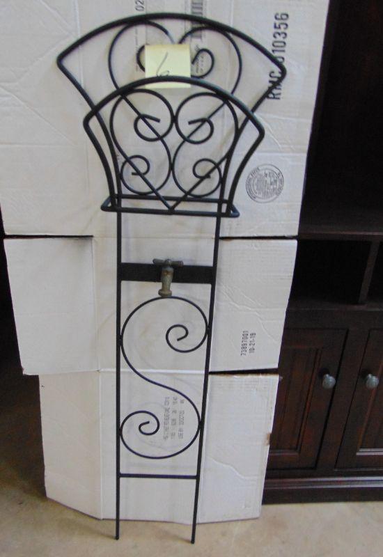 6 Hose rack with faucet | EstateSales.org