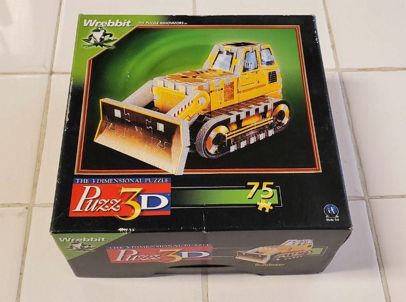 Small Wrebbit 3D Puzzle Bulldozer | EstateSales.org