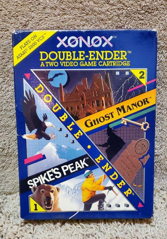 Xonox Double-Ender Spike's Peak & Ghost Manor Video Game Cartridge ...