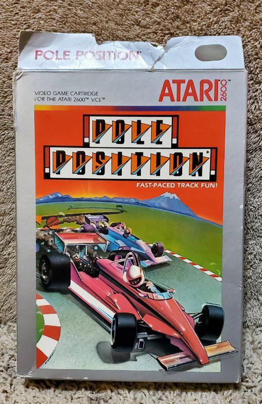 Atari 2600 Pole Position Game Cartridge in Orig Box | EstateSales.org