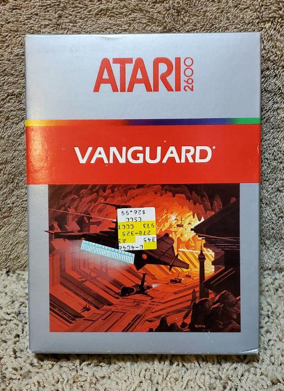 Atari 2600 Vanguard Game Cartridge in Orig Box | EstateSales.org