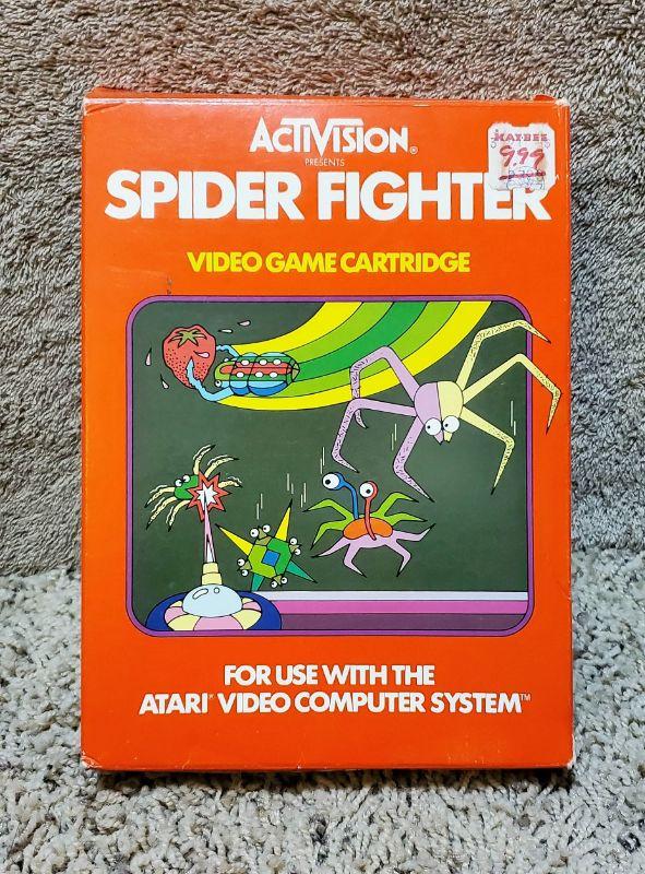 Activision Spider Fighter Video Game Cartridge in Orig Box for Atari ...