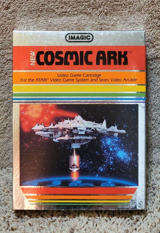 Imagic New Cosmic Arc Video Game Cartridge in Orig Box for Atari ...