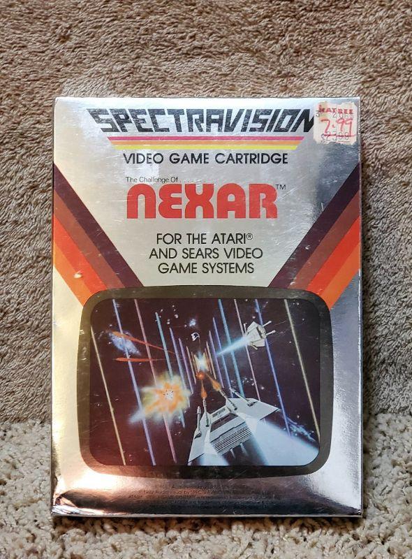 SpectraVision Nexar Video Game Cartridge in Orig Box for Atari ...