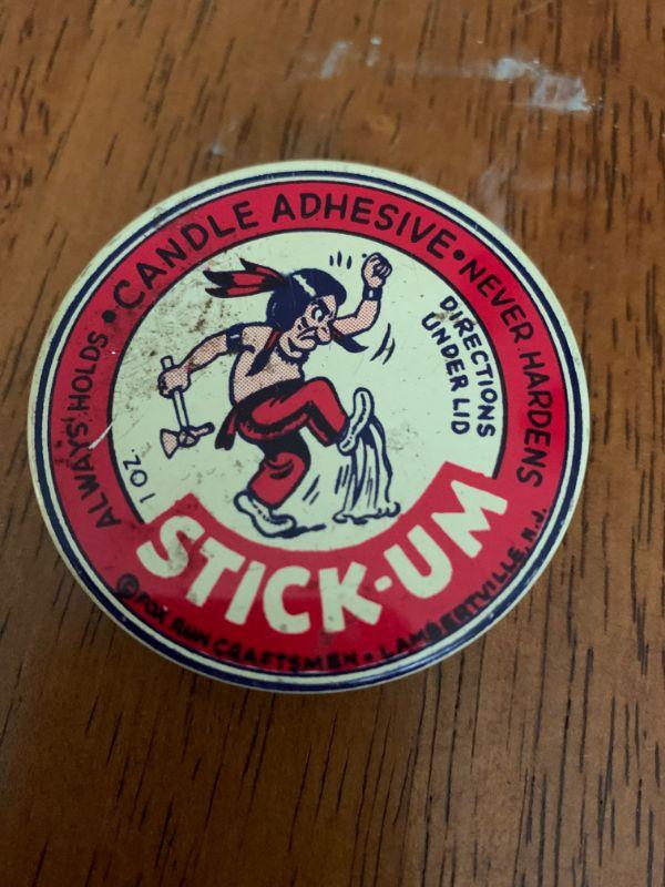 Stick-um tin | EstateSales.org