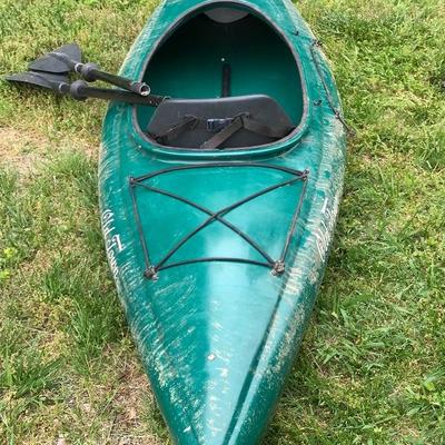 Lot #570 Old Town Otter Kayak and Oars | EstateSales.org