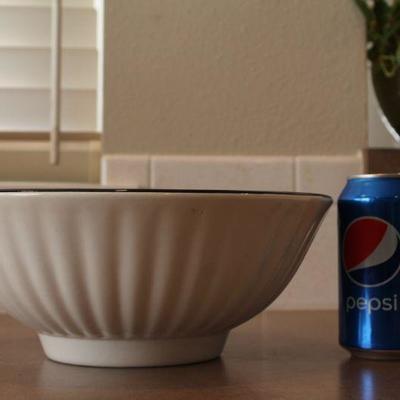 Large MADE IN ITALY Mixing Bowl w/ Wooden Mixing Forks Combo ...