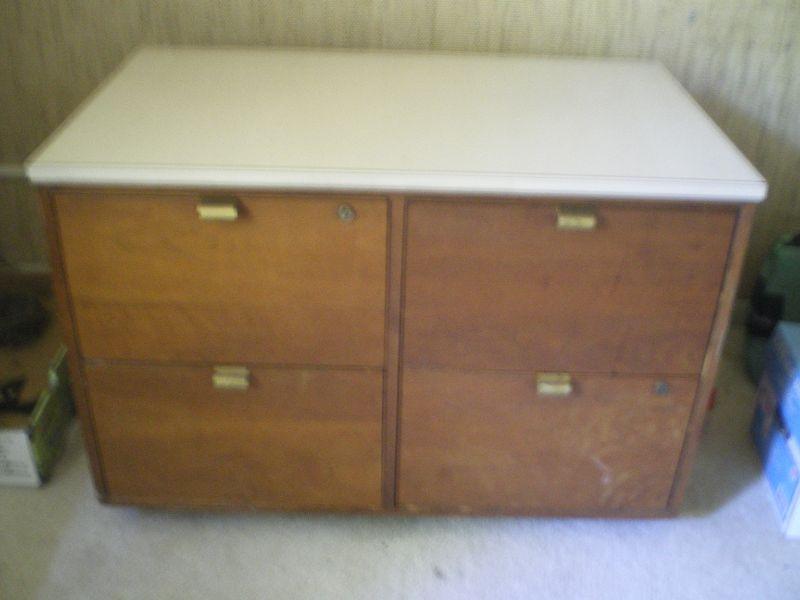 Vintage Files with Laminate Top | EstateSales.org