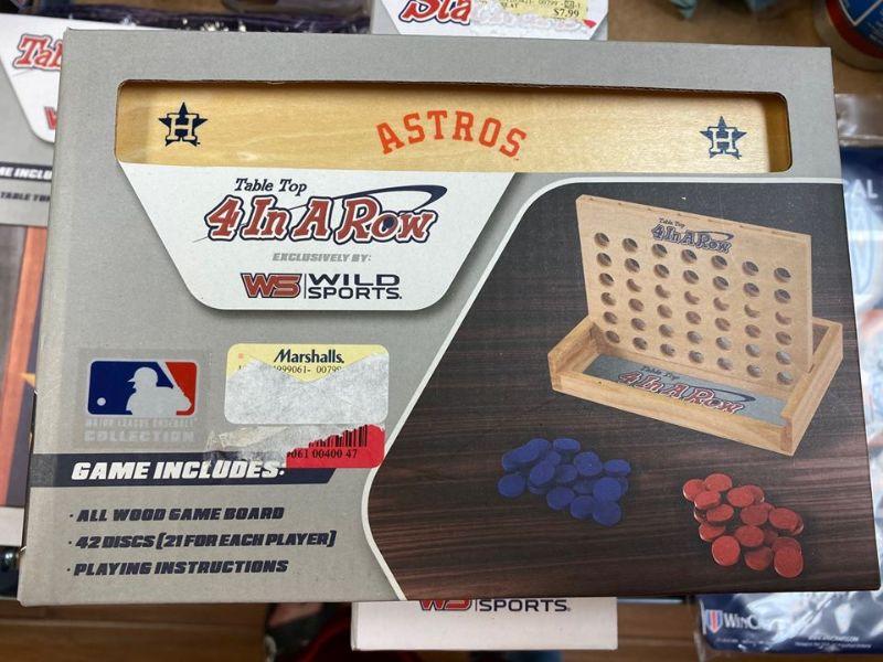 Houston Astros Table Top Connect Four Game NEW | EstateSales.org
