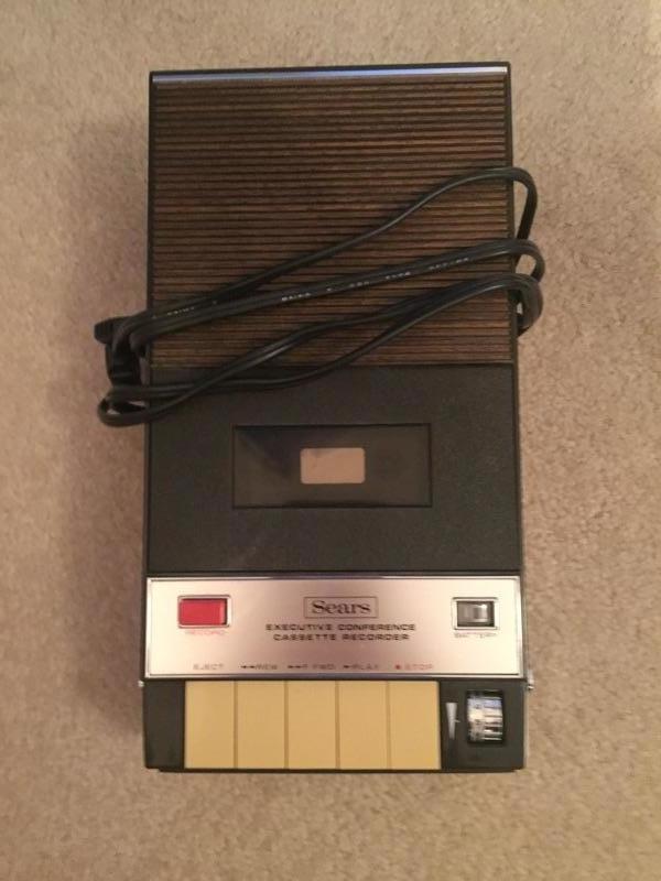 Old school recorder collectible | EstateSales.org