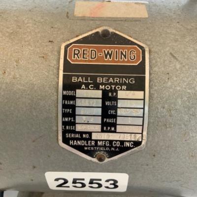 Red-Wing Polisher and Sander Works Lot 2553 | EstateSales.org