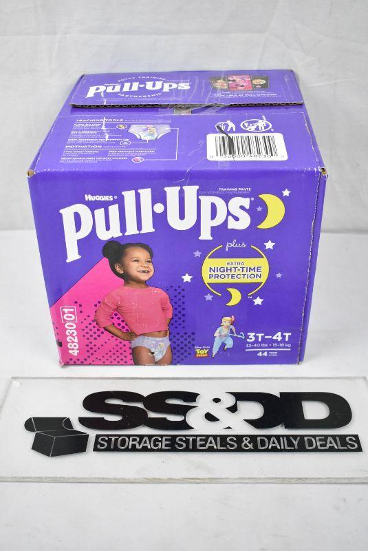 Pull Ups Girls Night Time Training Pants 3t 4t 44 Ct New