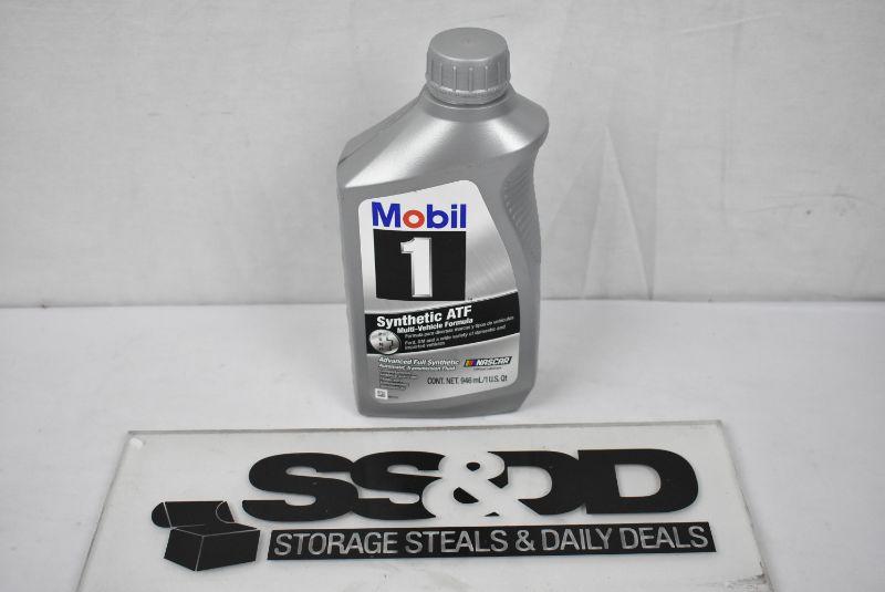 Mobil 1 Synthetic ATF 1 qt Full Synthetic Automatic Transmission Fluid ...