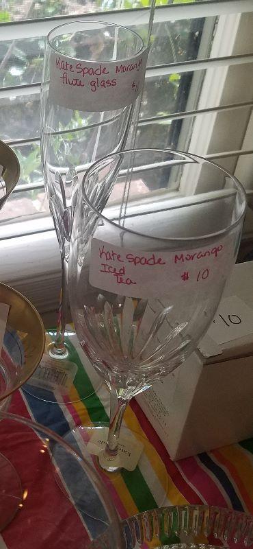 Kate Spade Morango Stemware Set | EstateSales.org