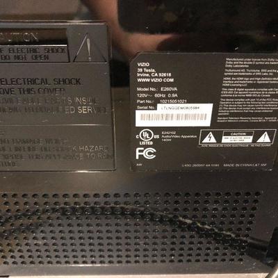 Lot H13: Vizio E260VA 26 inch HDTV HDMI | EstateSales.org