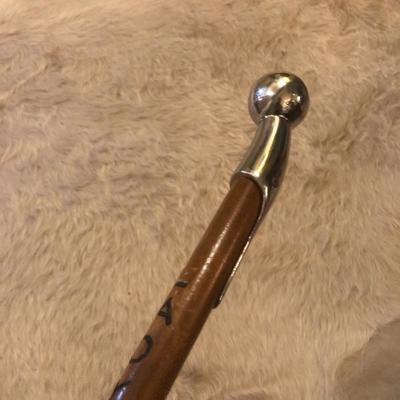 Bubba Stick Walking Cane - Chrome Silver Lady Bubba | EstateSales.org