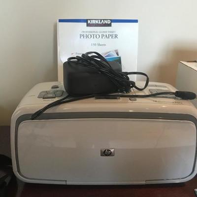 Lot #156 HP Photo Printer Photo Paper Pentax Optio S40 Digital Camera ...