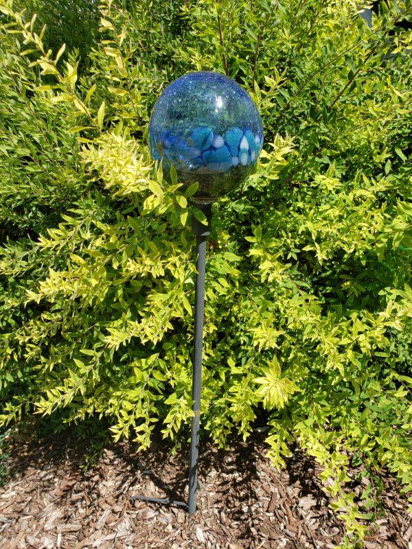 Lot 96: Garden Glass Ball | EstateSales.org