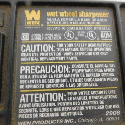 WEN Wet Wheel Sharpener | EstateSales.org