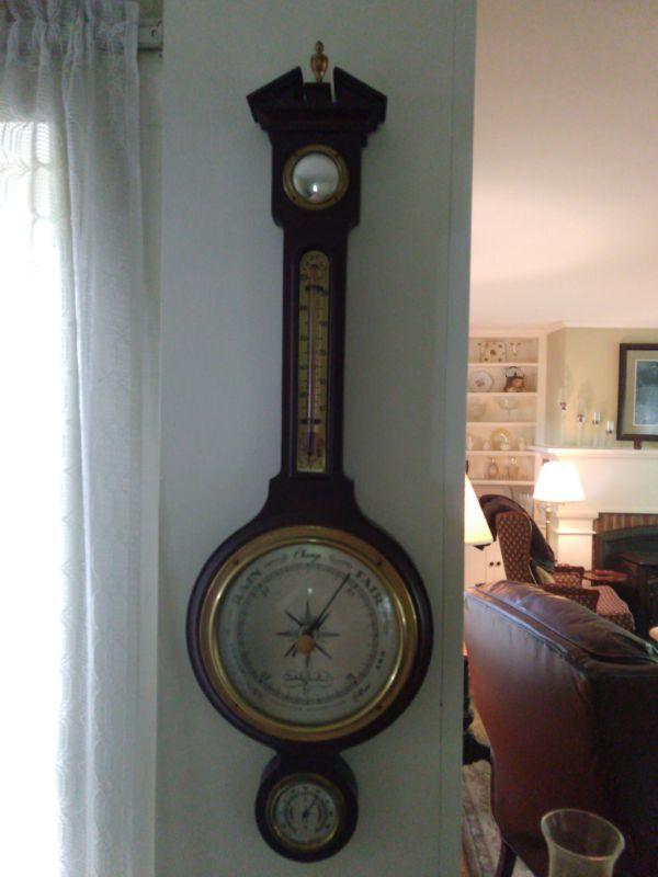 Barometer / very nice wall mount | EstateSales.org