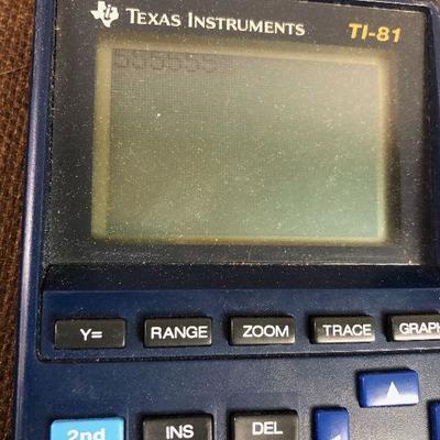 #272 Texas Instrument - TI-81 Calculator | EstateSales.org