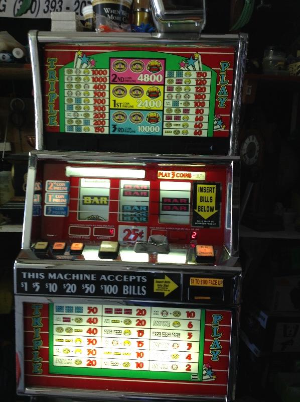 Vintage Triple Play machine | EstateSales.org