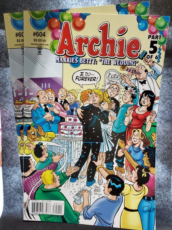 Lot: 56 Archie Series Comics: No. 604 Part 5 of 6 | EstateSales.org