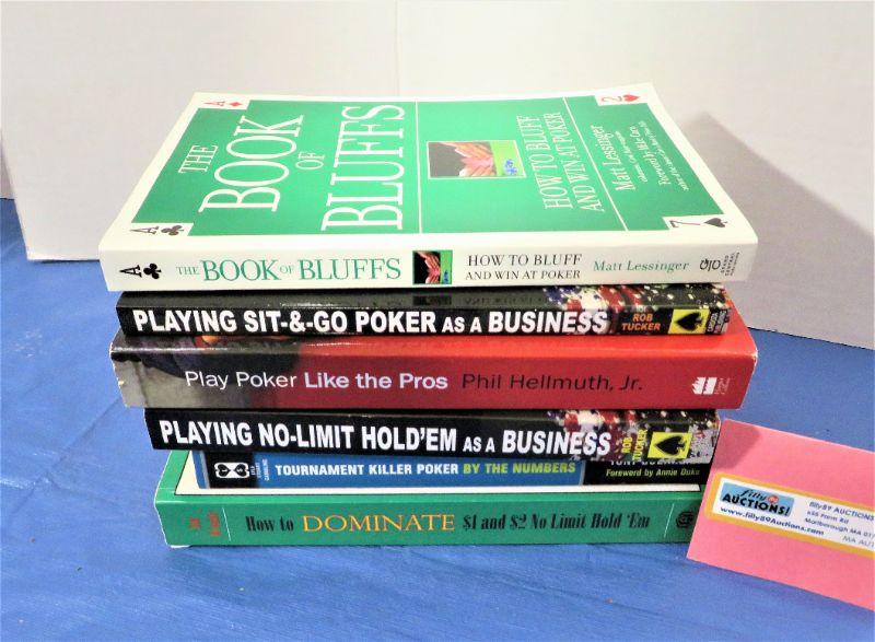 PLAY Like the Pros POWER POKER, TEXAS HOLD'EM BOOK LOT. Play to Win ...