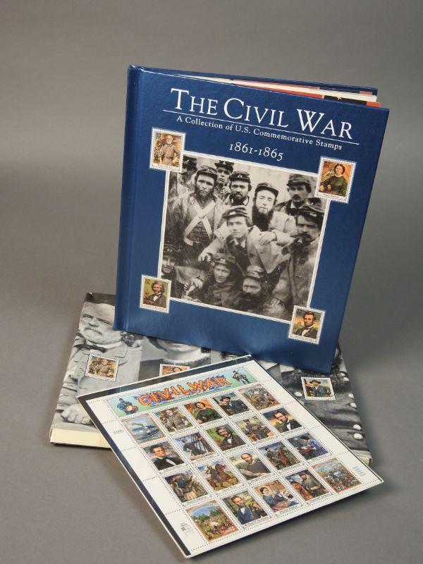 Lot 28 - The Civil War Collection of US Commemorative Stamps ...