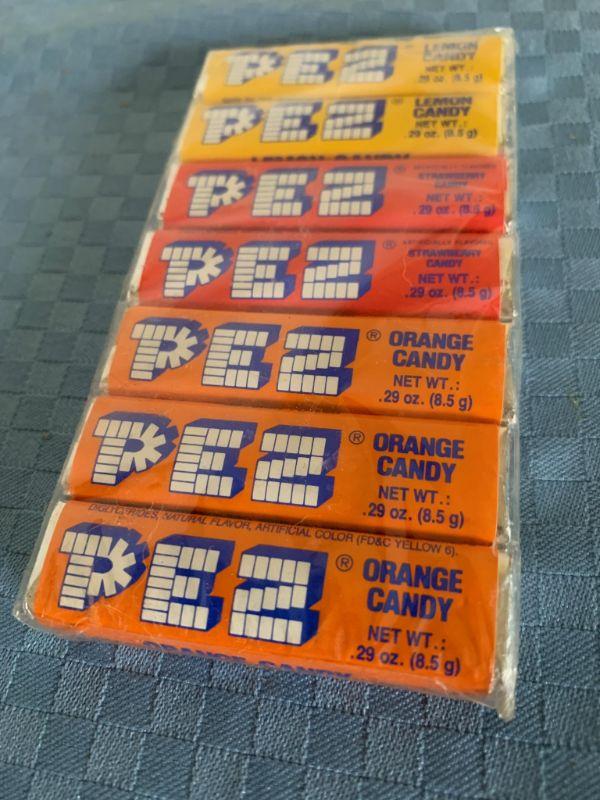 Lot #27 Sealed package of PEZ candy. 7 packets in package | EstateSales.org