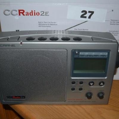 Lot 27 CC Radio 2E | EstateSales.org