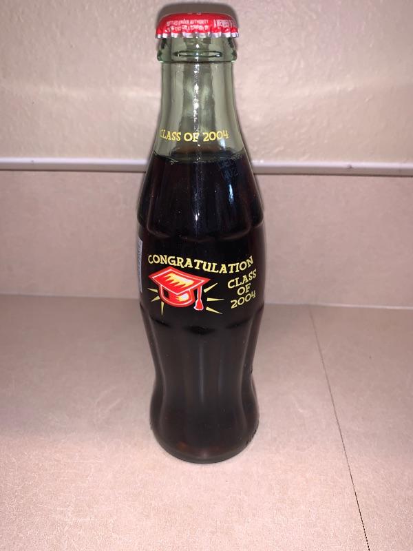 Class of 2004 Coca Cola bottle | EstateSales.org