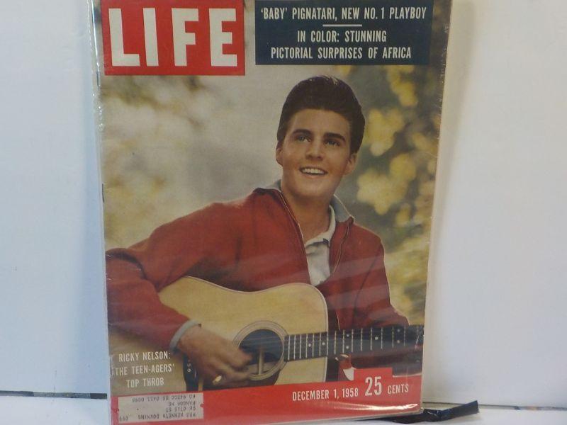 " Lifes 1958 Story Famous Ricky Nelson Rise to fame" | EstateSales.org