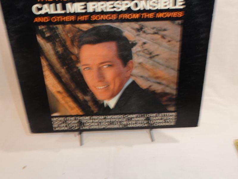 254 Andy Williams Call Me Irresponsible Vintage Album | EstateSales.org