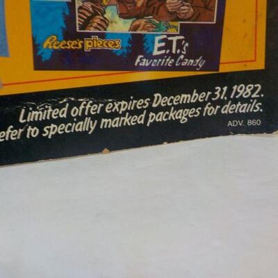 " original "ET" ad for Reese's Candy Poster'. | EstateSales.org