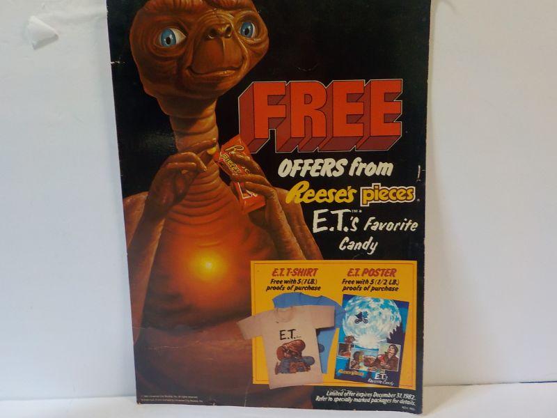 " original "ET" ad for Reese's Candy Poster'. | EstateSales.org