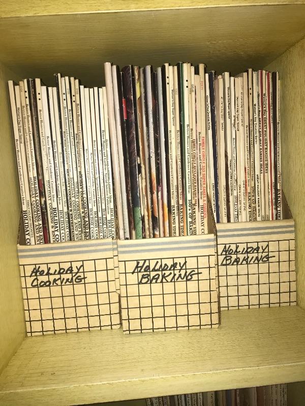 Lot of “Woman’s Day“ Cooking Magazines Cubby #4 | EstateSales.org