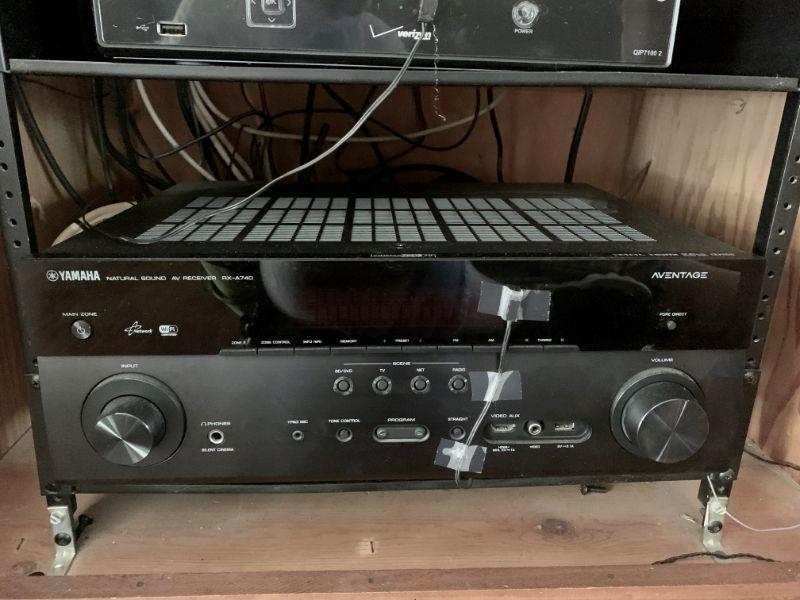 PT3#34 YAMAHA NATURAL SOUND AV RECEIVER RX A740 | EstateSales.org