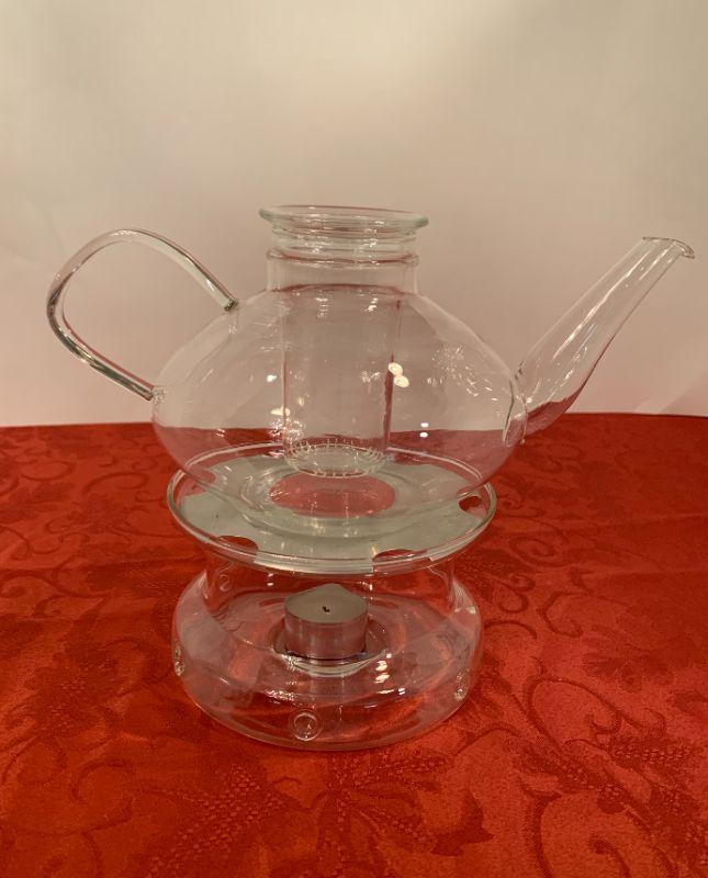 Crystal tea kettle | EstateSales.org