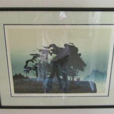 LOT 108 ORIGINAL ELTON BENNETT SERIGRAPH | EstateSales.org